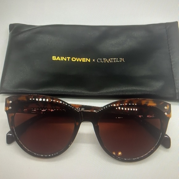 Saint Owen | Accessories | New Saint Owen X Curateur Tortoise Sunglasses | Poshmark